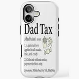 Dad Tax Snack Inspector Fathers Day Funny Humor Case with iPhone 11 to ...