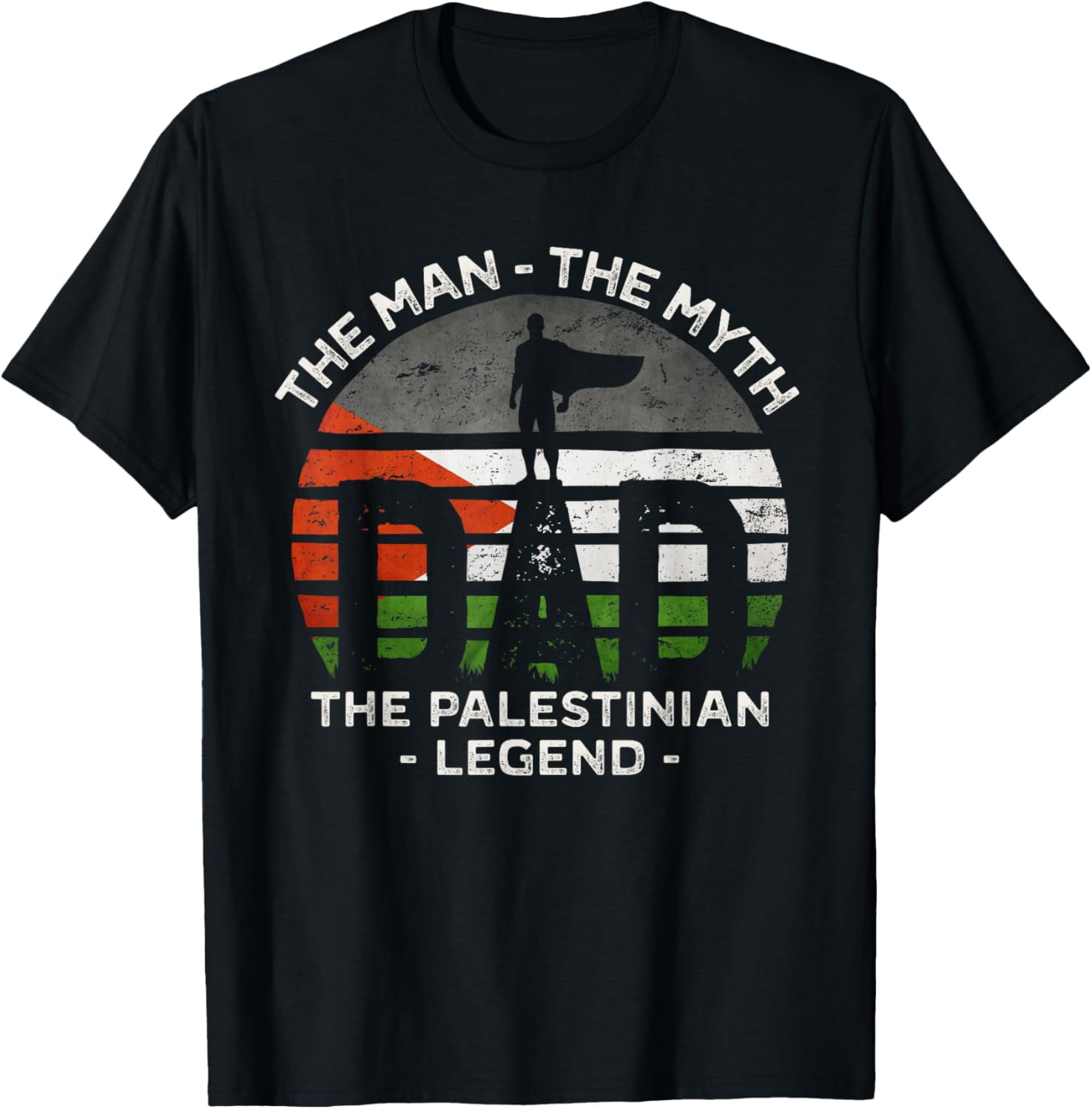 Dad The Man The Myth The Palestinian Legend Palestine T-Shirt - Walmart.com