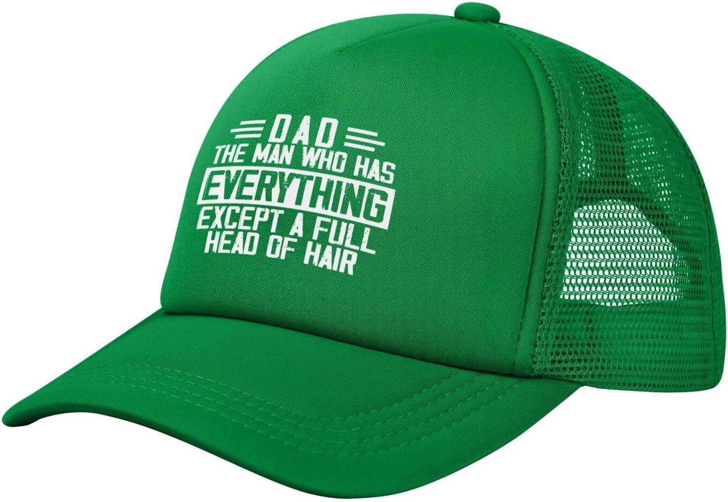 Dad The Man Who Has Everything Except Hair Trucker Mesh Hat - Walmart.com