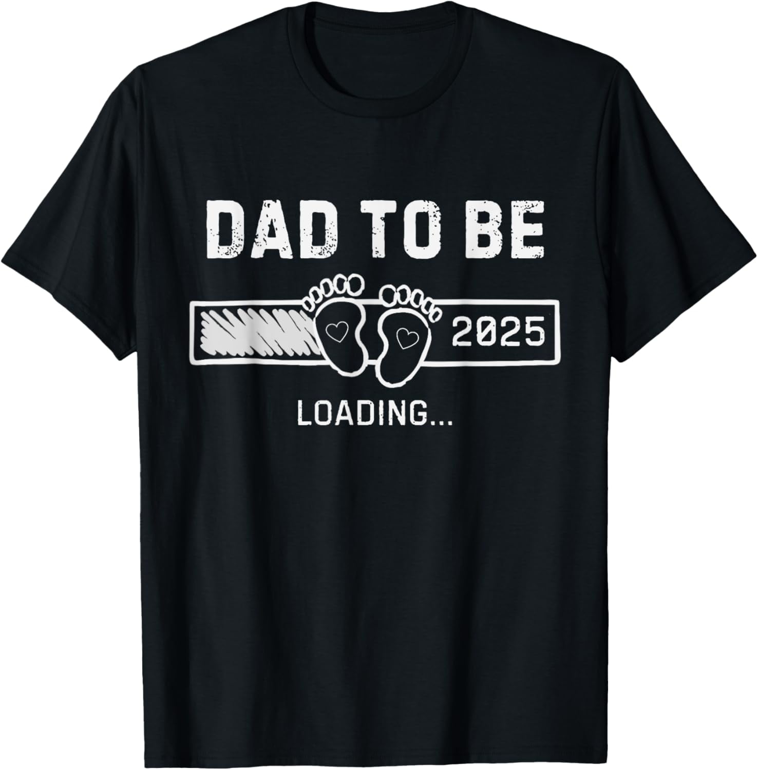 Dad To Be 2025 Dad est 2025 Daddy To Be Promoted to Daddy T-Shirt men ...
