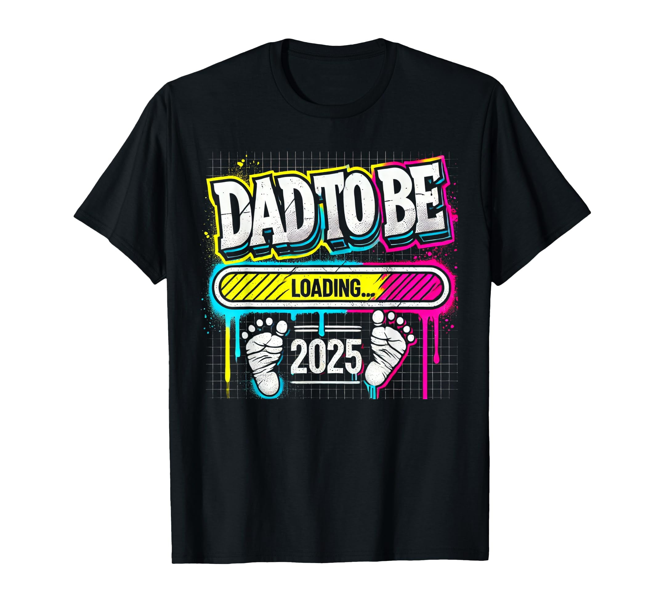Dad To Be 2025 Dad est 2025 Daddy To Be Promoted to Daddy T-Shirt ...