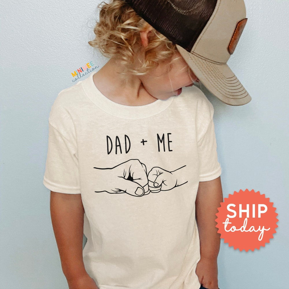 Dad + Me Toddler Shirt, I Love My Dad Toddler Shirt, Family Toddler Tee, Shirt For Kids, Dad ...
