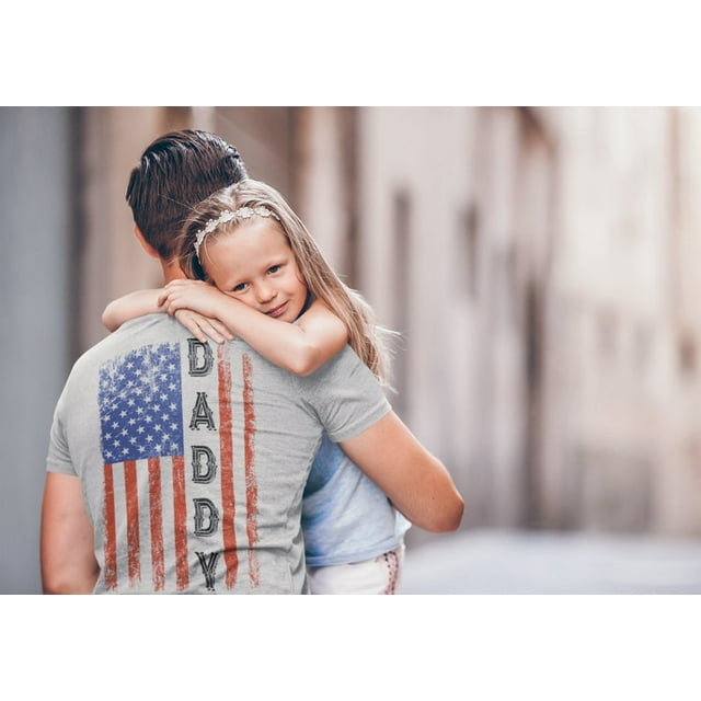Dad USA Flag Patriotic Shirt – Father's Day Gift for Dad, Patriotic Men ...