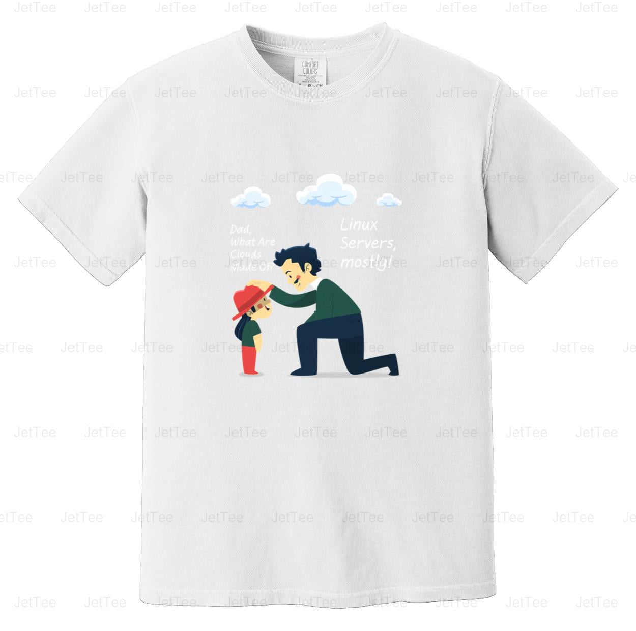 Dad What Are Clouds Made Of Linux Servers Funny Tech Geek IT Humor ...