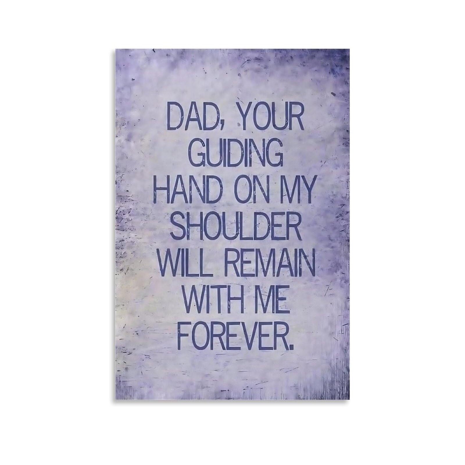 Dad Your Guiding Print Father's Day Gifts Meaningful Artwork Dad, You ...