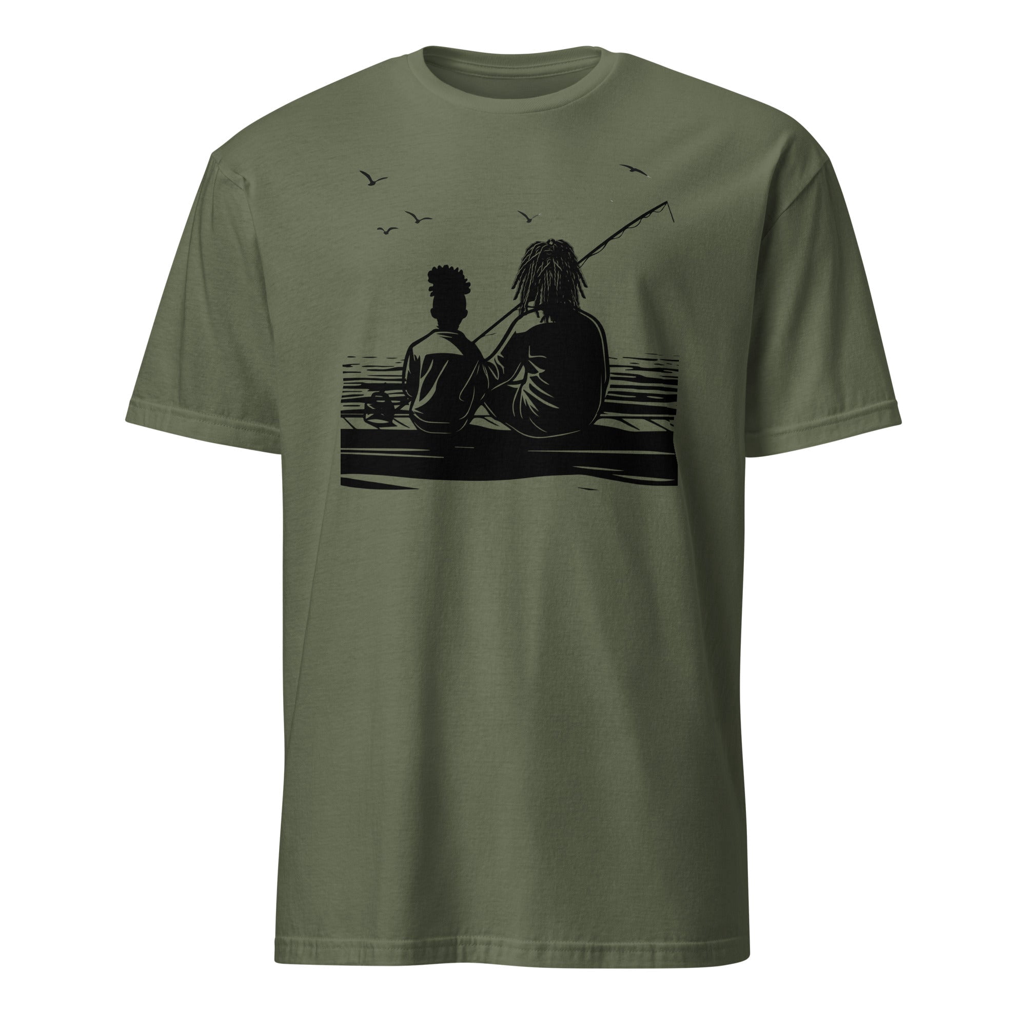 Dad and Daughter Casting Lines T-Shirt - Walmart.com