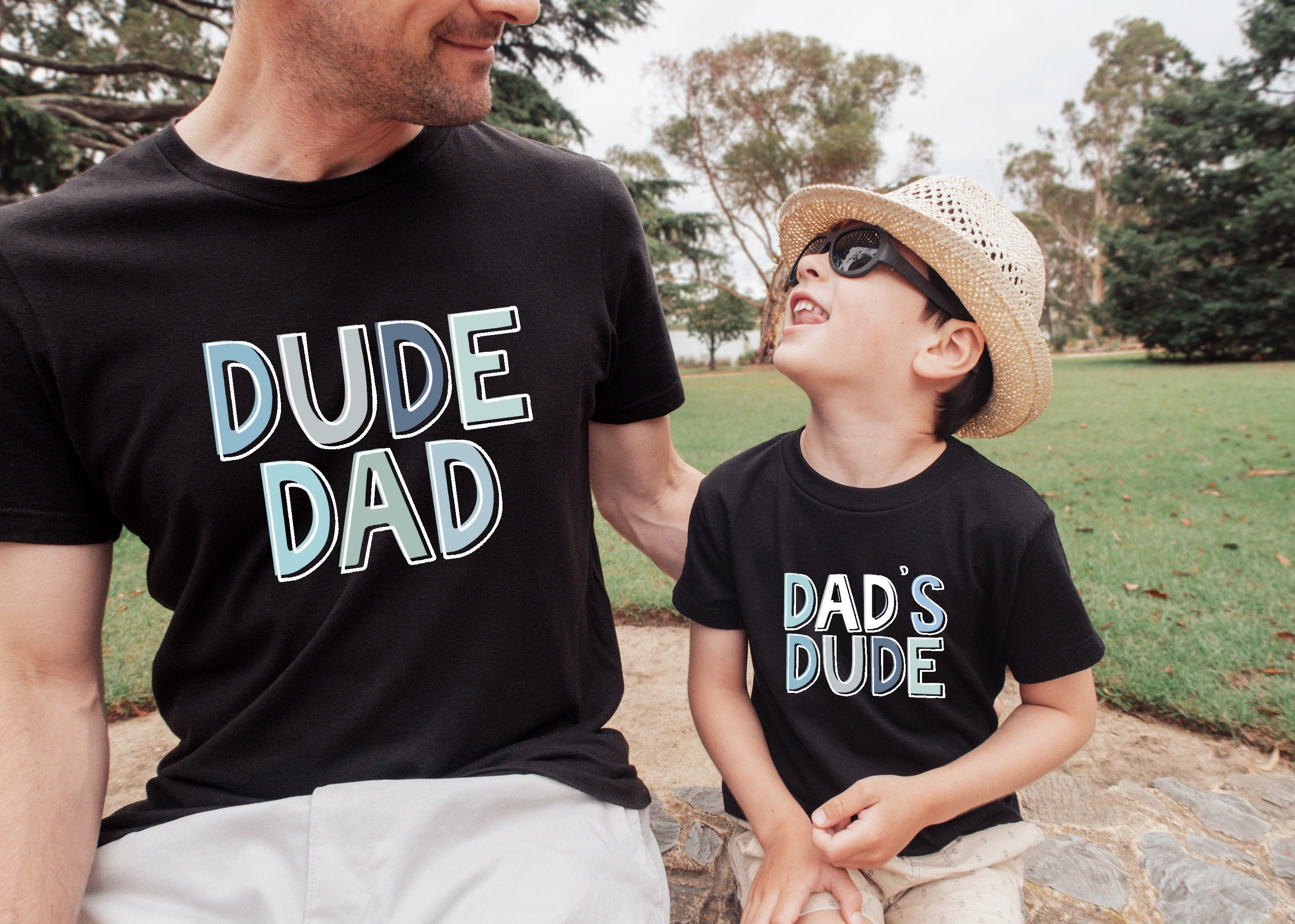 Dad and Don Shirt,Dad's Dude Shirt,Father and Son Shirts,Dad and Me ...