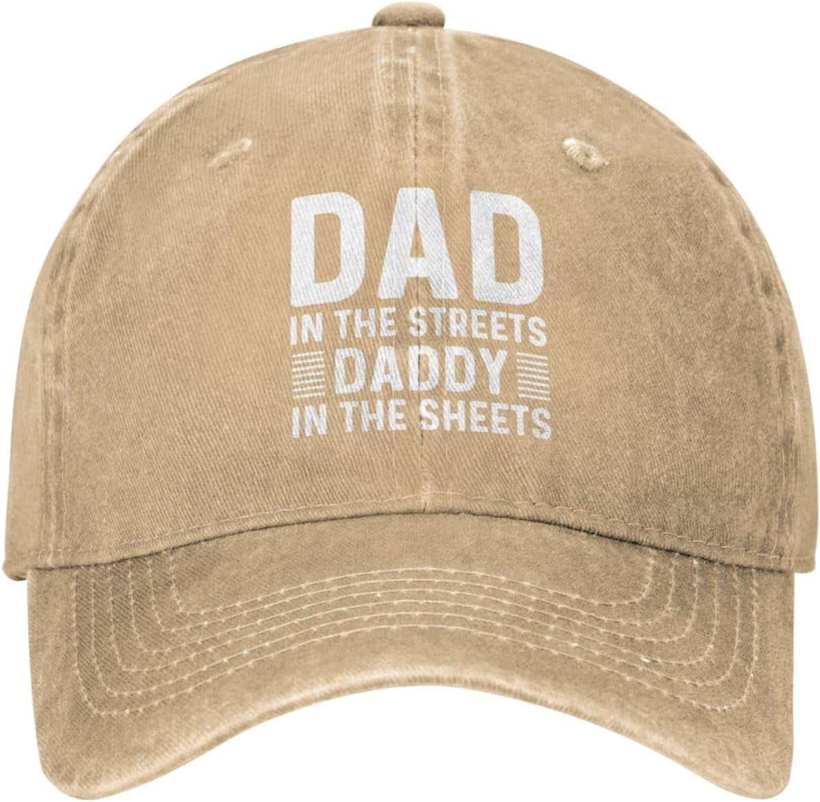 Dad in The Streets Daddy in The Sheets Cap Men Baseball Cap Graphic ...