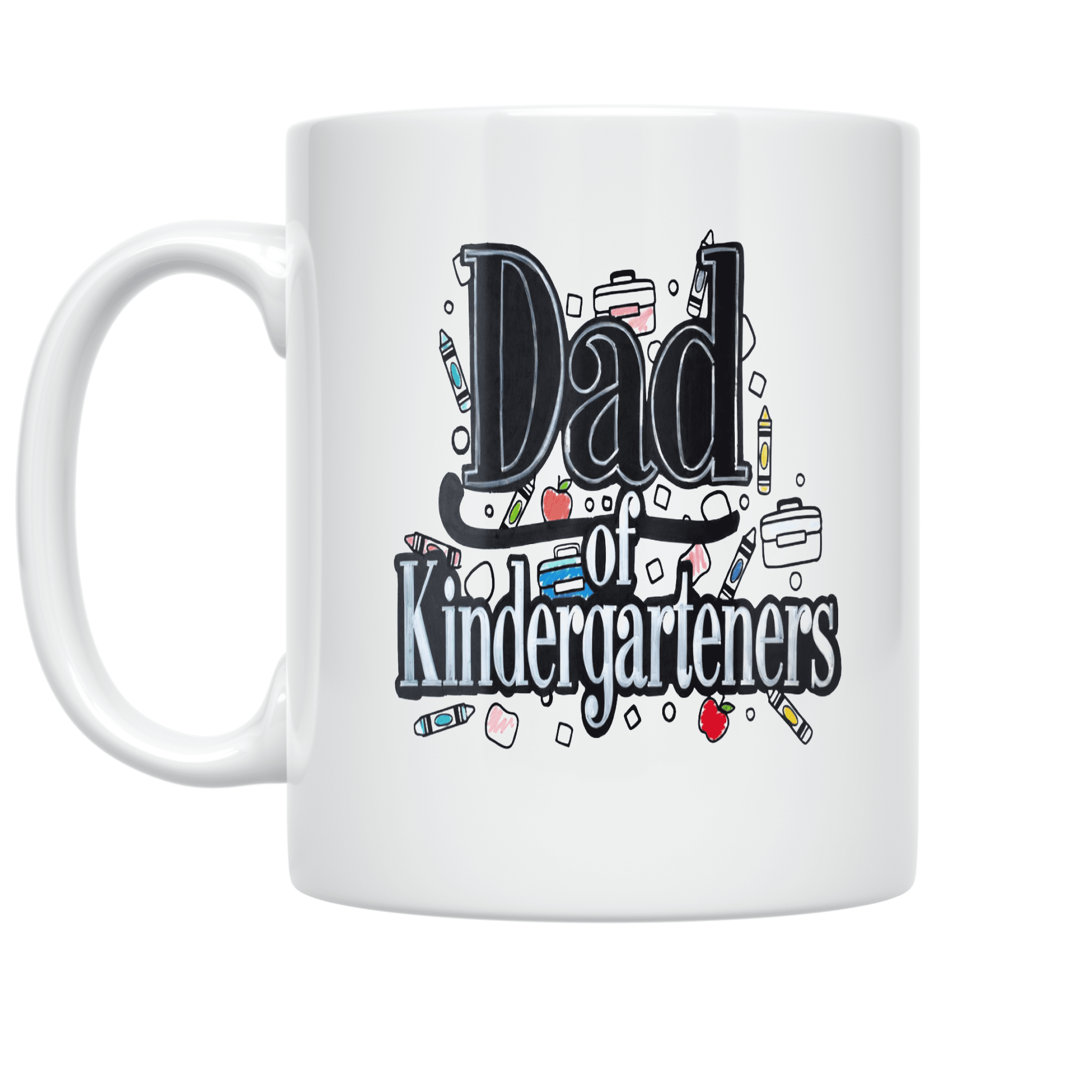 Dad of Kindergarteners School Humor - Dad of Kindergarteners - 11 oz ...