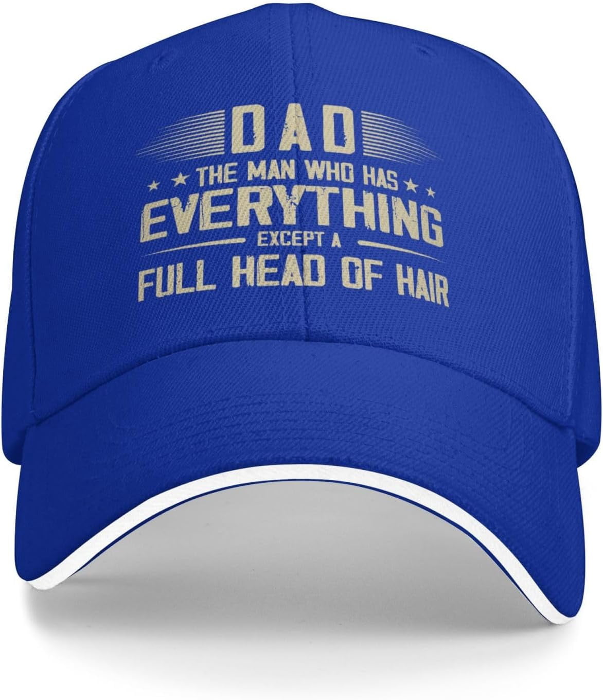 Dad’s Hat Except A Full Head of Hair Mesh Trucker Style Cap - Walmart.com