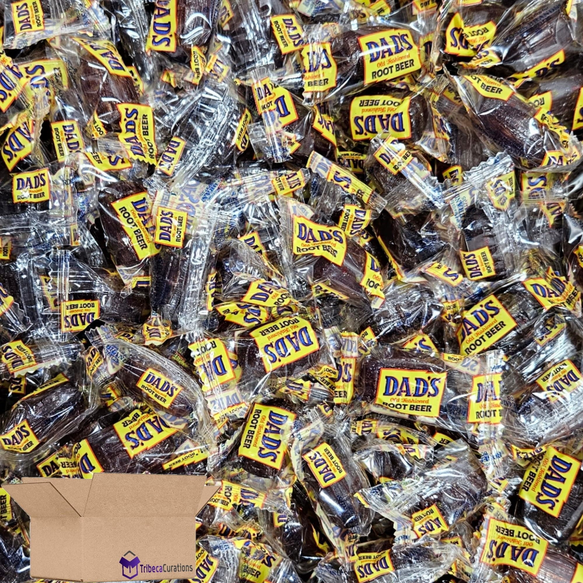 Dad's Old Fashioned Root Beer Barrels Individually Wrapped Bulk Value ...