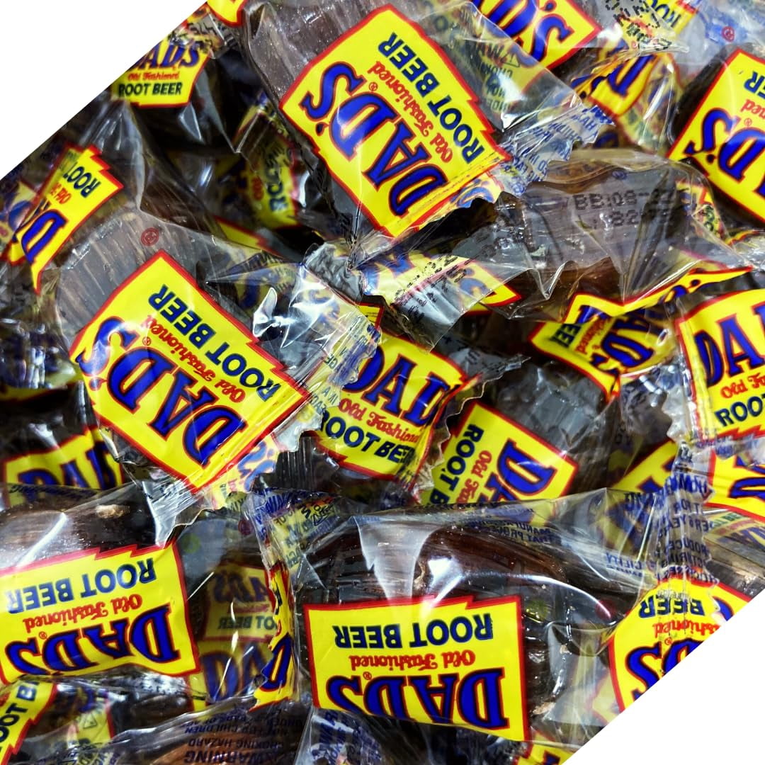 Dad's Root Beer Barrels Candy, 1lb Bulk Bag (Approximately 50 pcs), Old ...