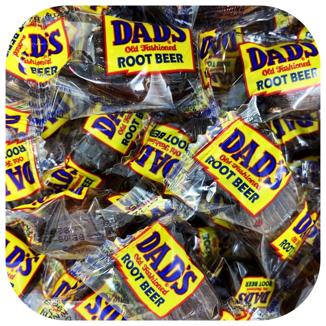 Dad's Root Beer Barrels Candy, 2lb Bulk Bag (Approximately 100 pcs ...