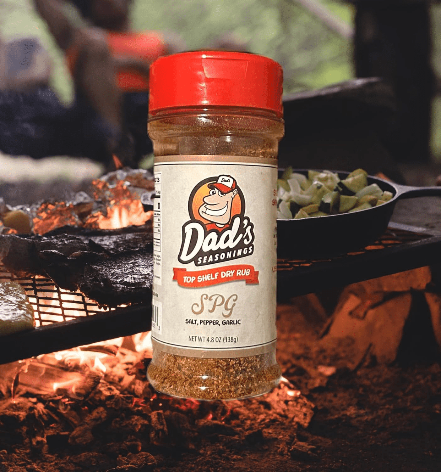 Dad's Seasonings - SPG Rub - Salt, Pepper, Garlic - All-Purpose ...