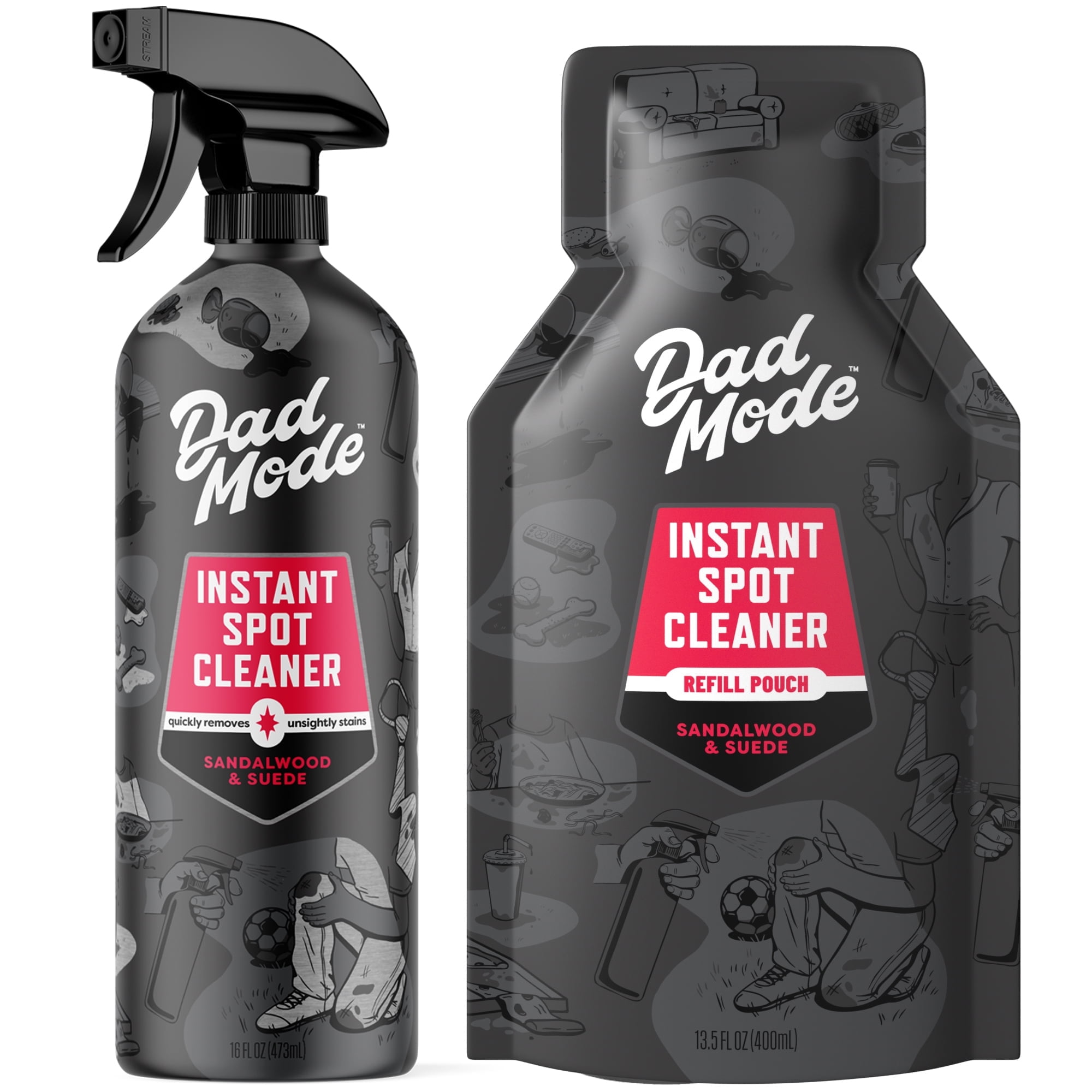 DadMode Instant Carpet & Fabric Spot Cleaner | Fast-Acting Enzyme Stain ...