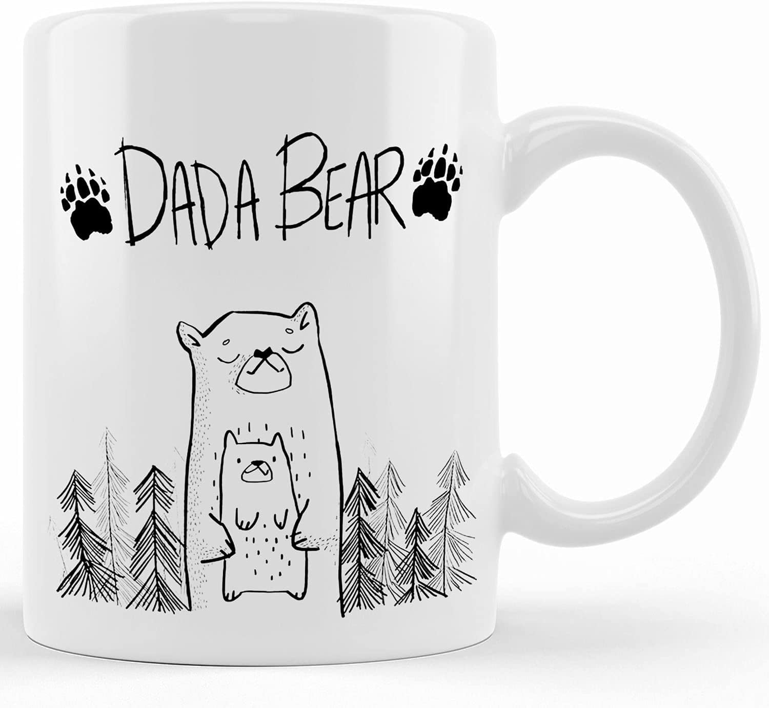 Dada Bear Mug, Dad Mug, Dada Bear, Daddy Mug, Gift For Daddy, , , s ...