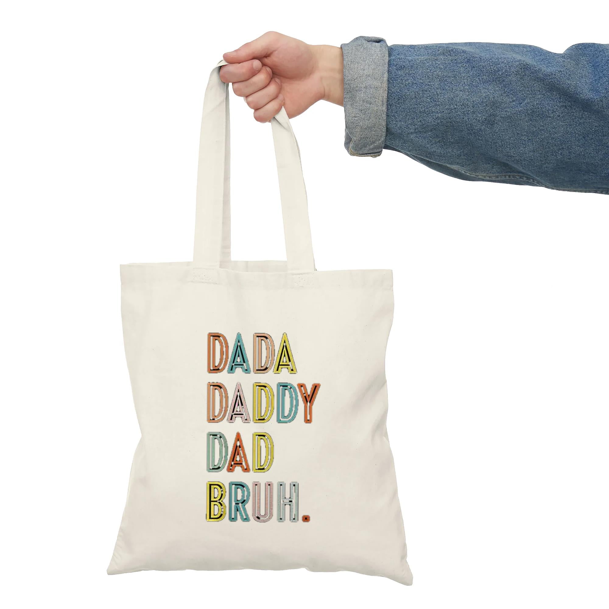 Dada Daddy Dad Bruh Colorful Father's Day Funny Family Humor Millennial ...