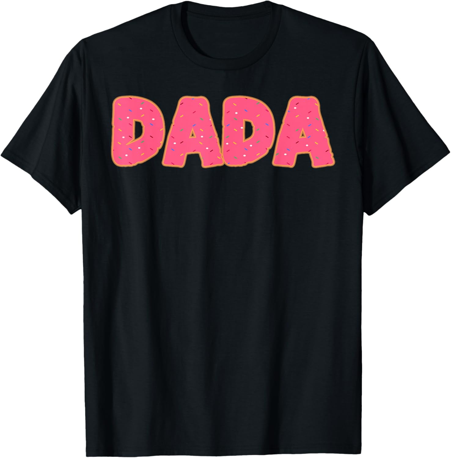 Dada Donut Father Doughnut Lover Party T-Shirt100%cotton - Walmart.com