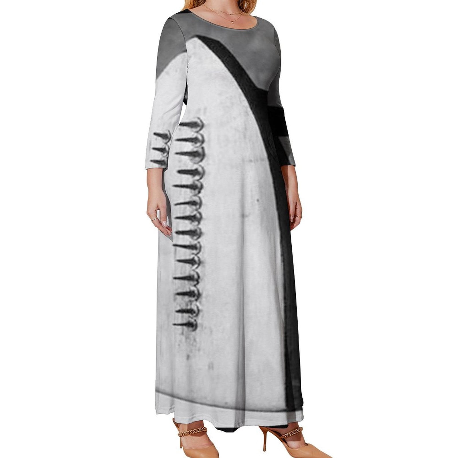 Dada Man Ray Cadeau Iron Long Sleeved Dress clothes bandage dress ...
