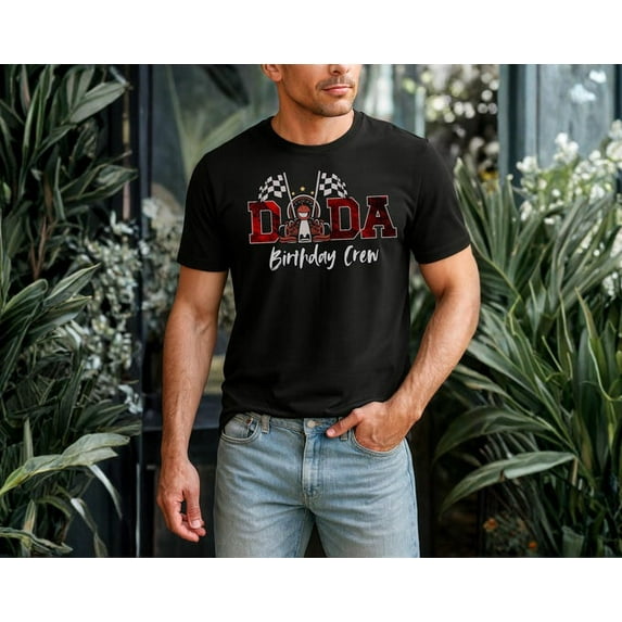 Dada Race Car Birthday Shirt, Racing Birthday Family Outfit, Start Your ...