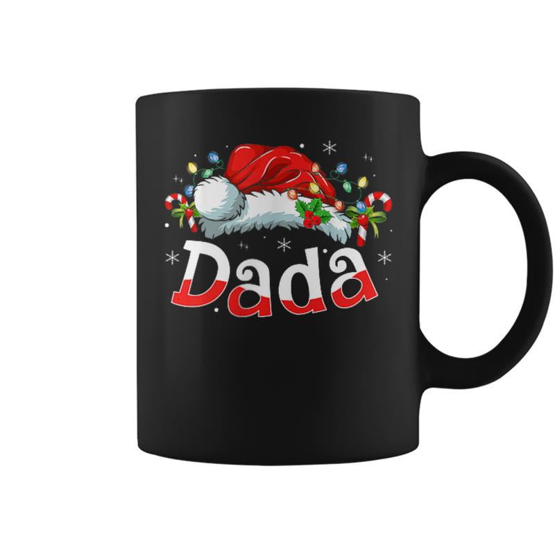 Dada Santa Hat Mom Dad Matching Christmas Family Coffee Mugs - Walmart.com