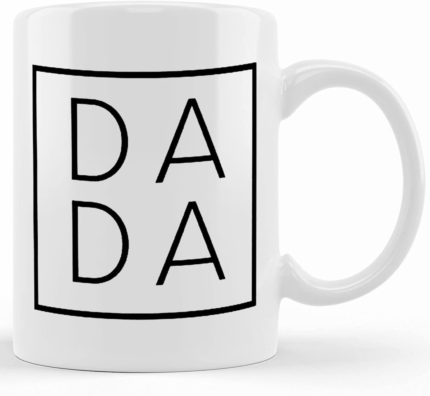 Dada Square Mug _ Dad Mug, Daddy Mug, New Dad Mug, New Dad Gift, Gift ...