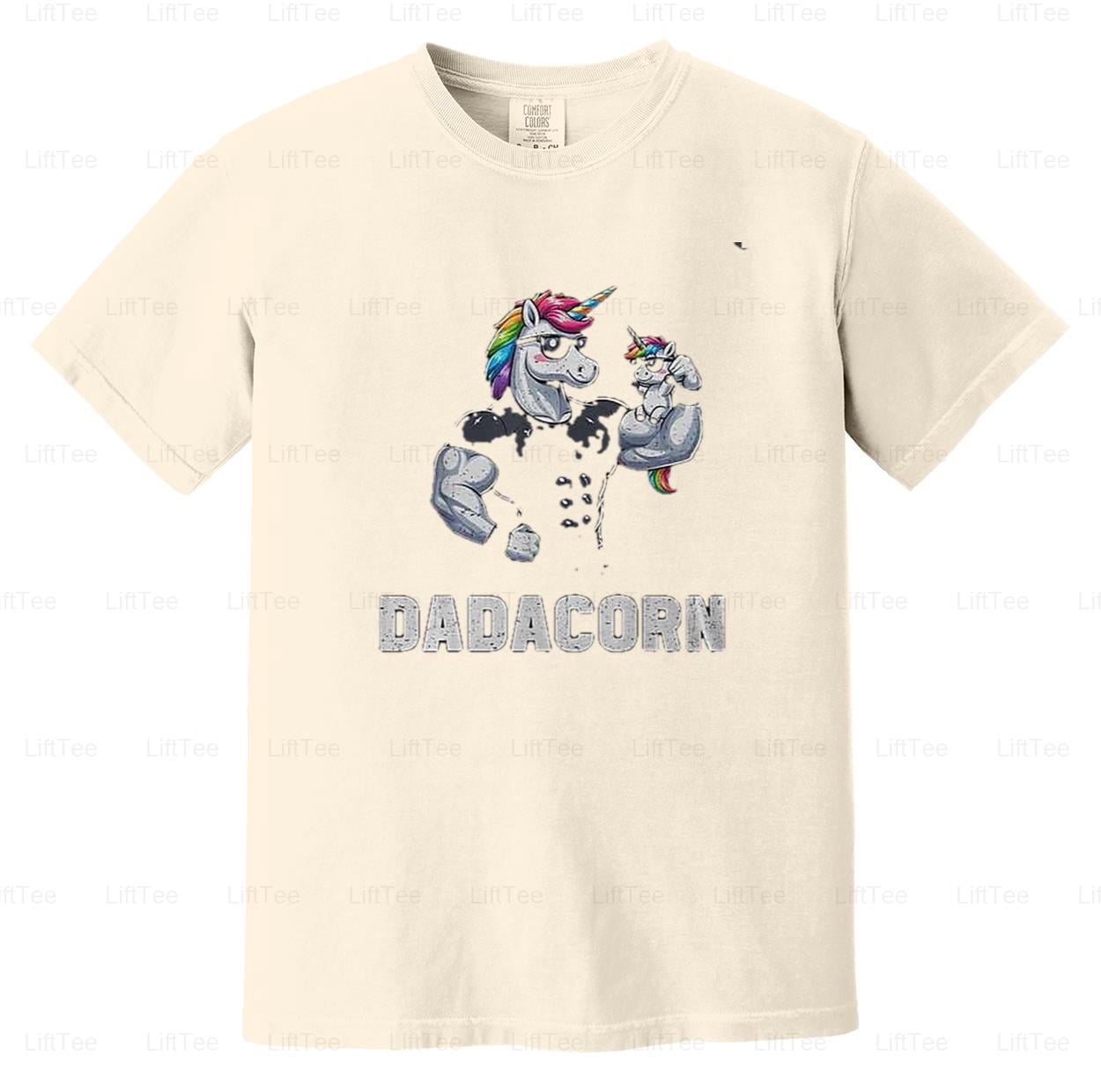 Dadacorn Unicorn Dad Papa Father's Day Daughter Girl Dad Mythical ...