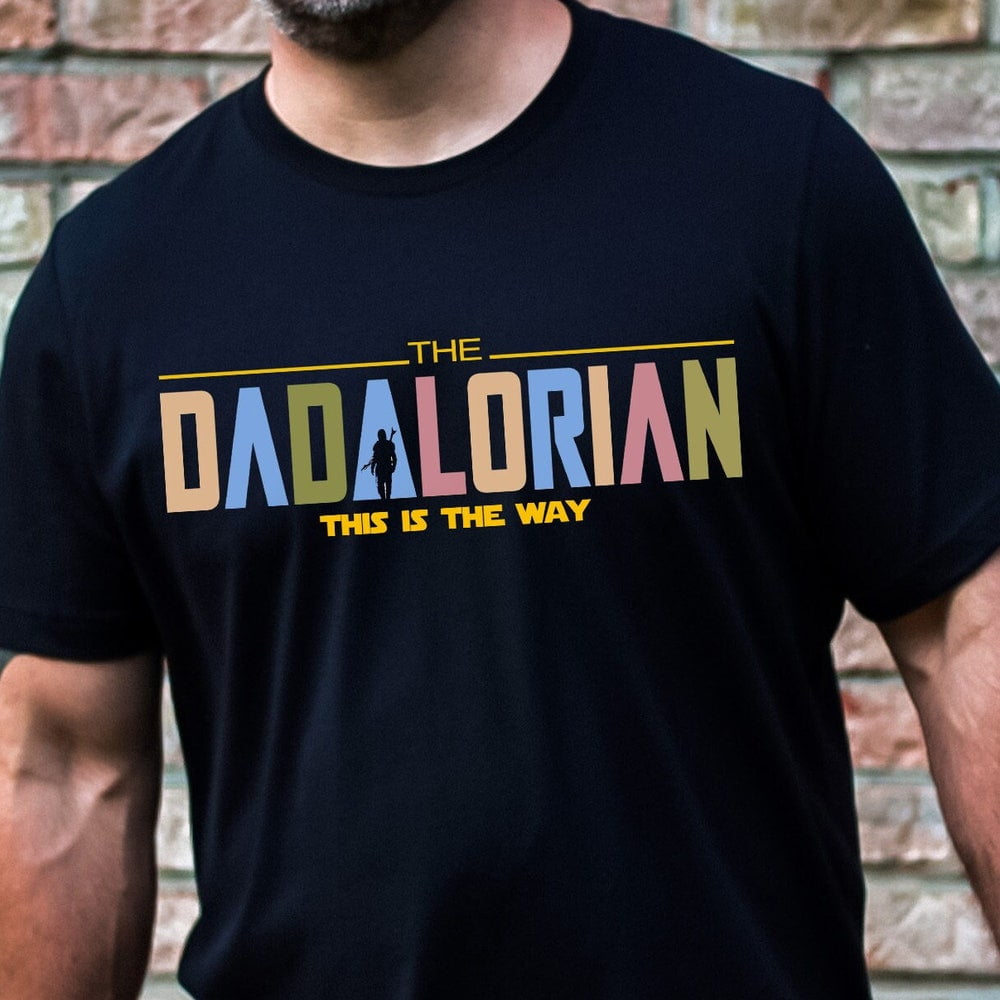 Dadalorian Shirt, Daddy Hero Tshirt, Husband gift, The Dadalorian T ...