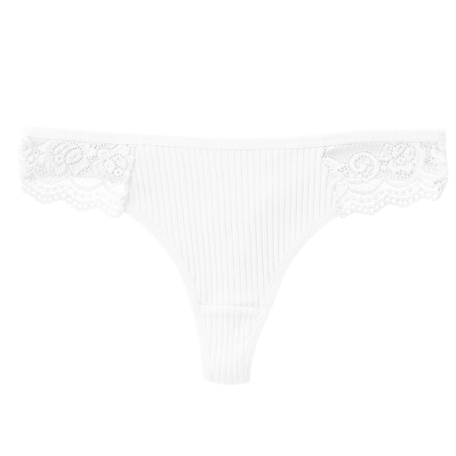 Dadaria Cotton Thong Underwear for Women Sexy Stretchy G-Strings Lace ...