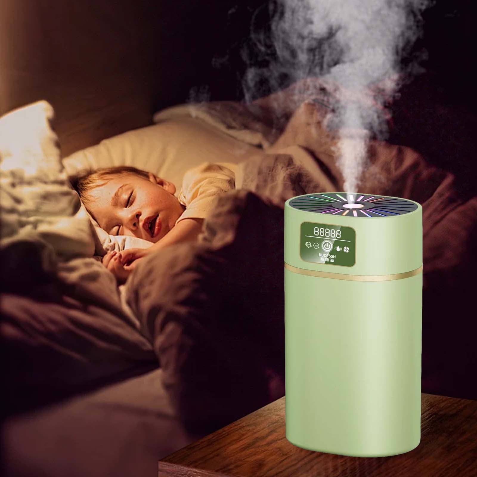 Dadatutu 1.1L Cool Mist Humidifier - 30H Quiet Operation with Night ...