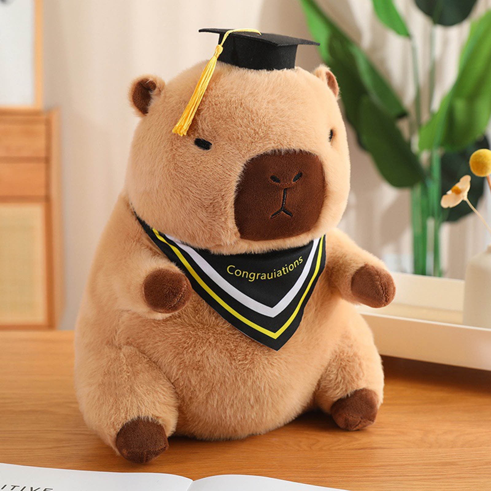 Dadatutu Graduation Gifts Capybara Stuffed Animal Plush Toy Cute ...