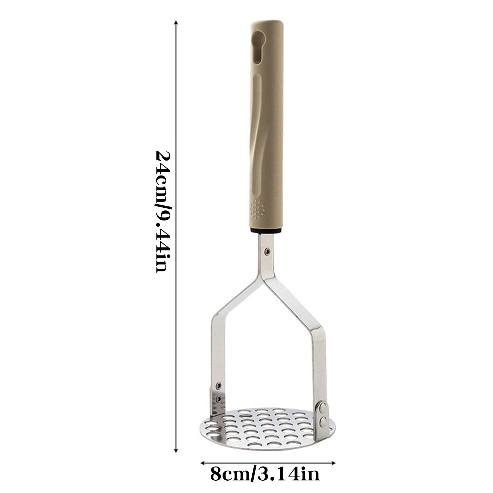 Dadatutu Ground Beef Smasher Potato Masher Household Stainless Steel ...