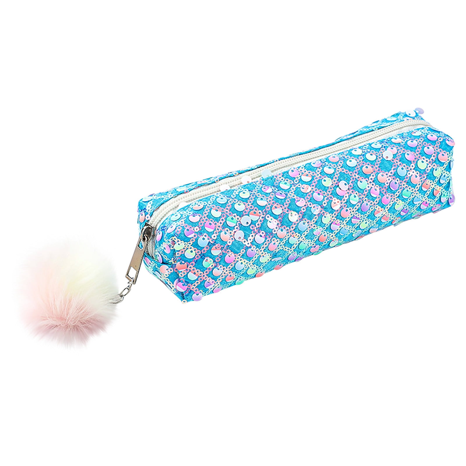Dadatutu Magic Sequin Mini Pencil Pouch Glitter Chalk Bag Shiny Pencil ...