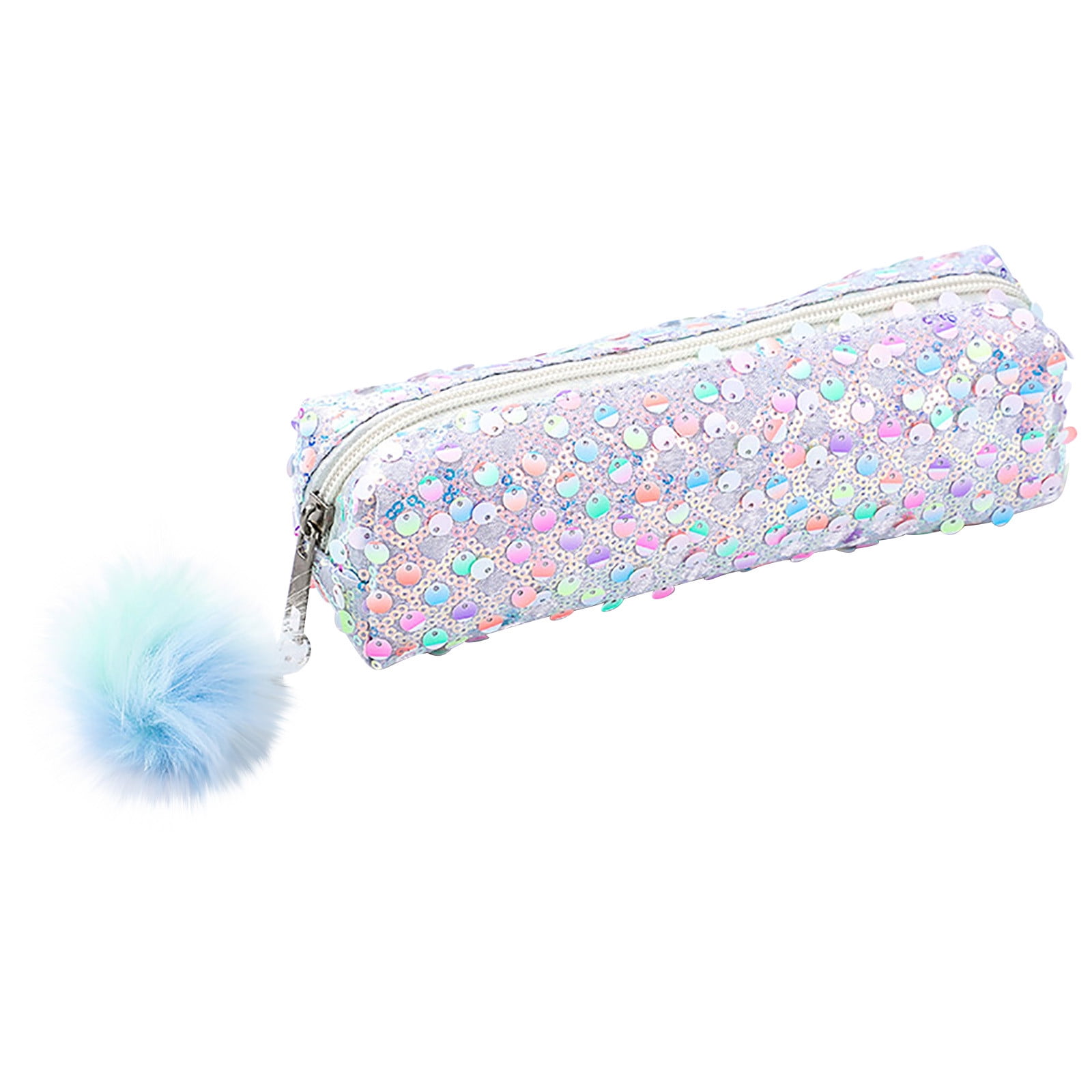 Dadatutu Magic Sequin Mini Pencil Pouch Glitter Chalk Bag Shiny Pencil ...