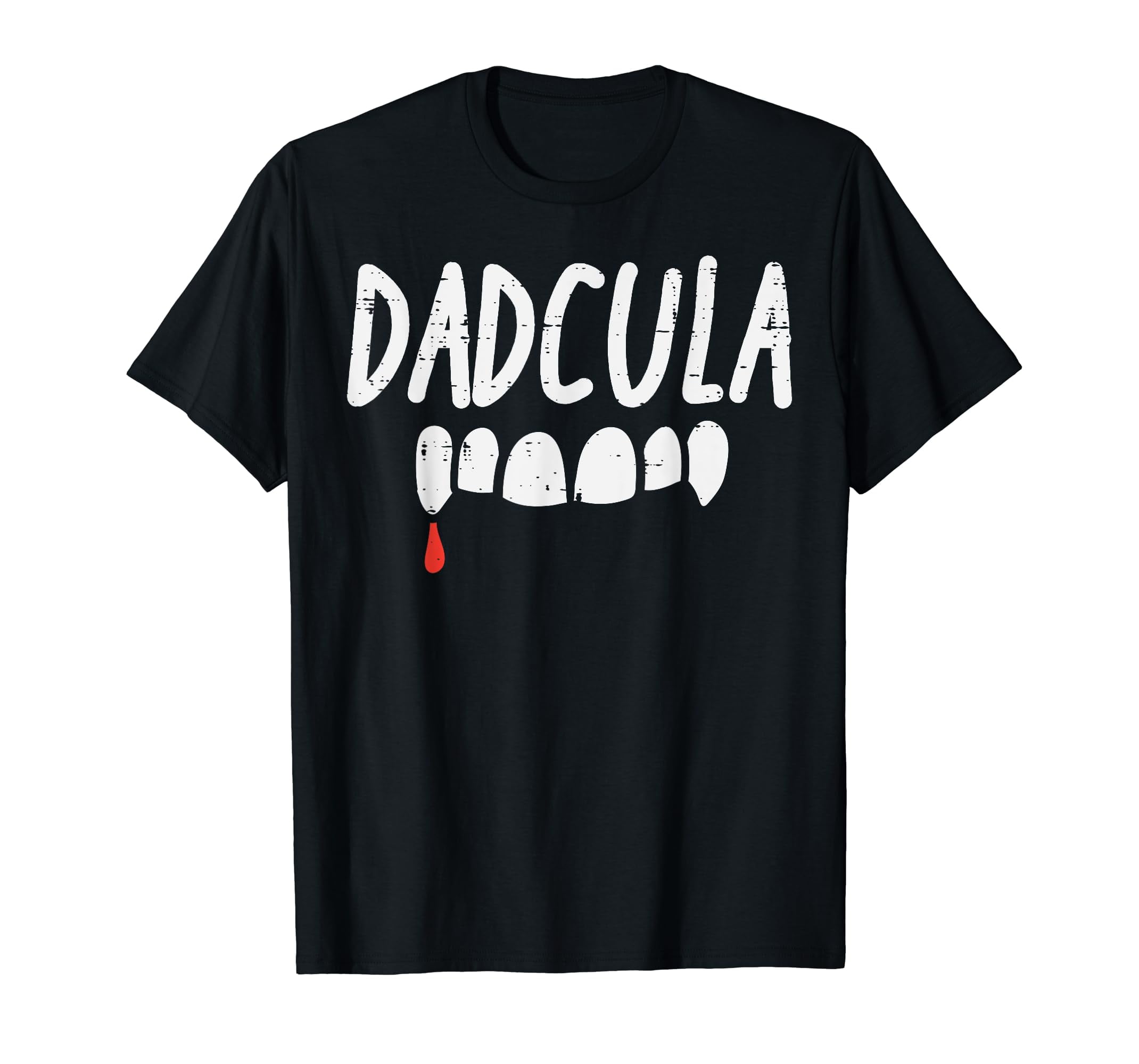 Dadcula Dad Dracula Halloween Family Matching Daddy Papa Men Crew Neck ...