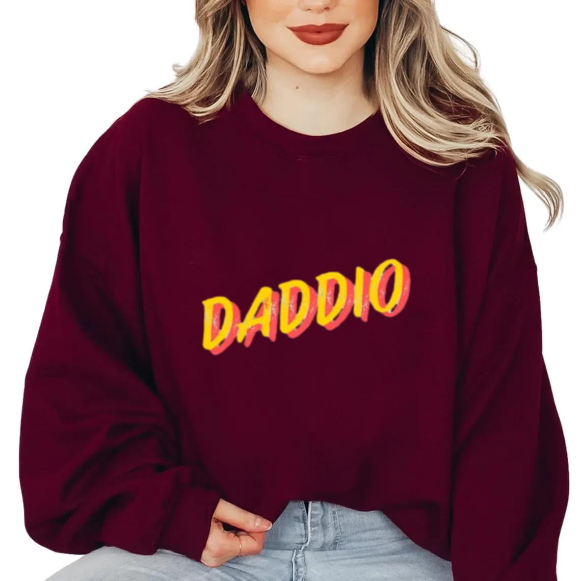 Daddio Funny Fathers Day Celebration Gift Love Papa Cool Sweatshirt ...