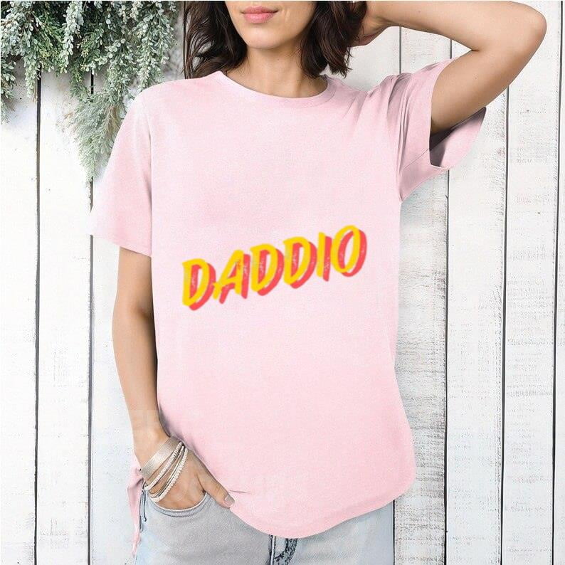 Daddio Funny Fathers Day Celebration Gift Love Papa Cool T-Shirt, for ...