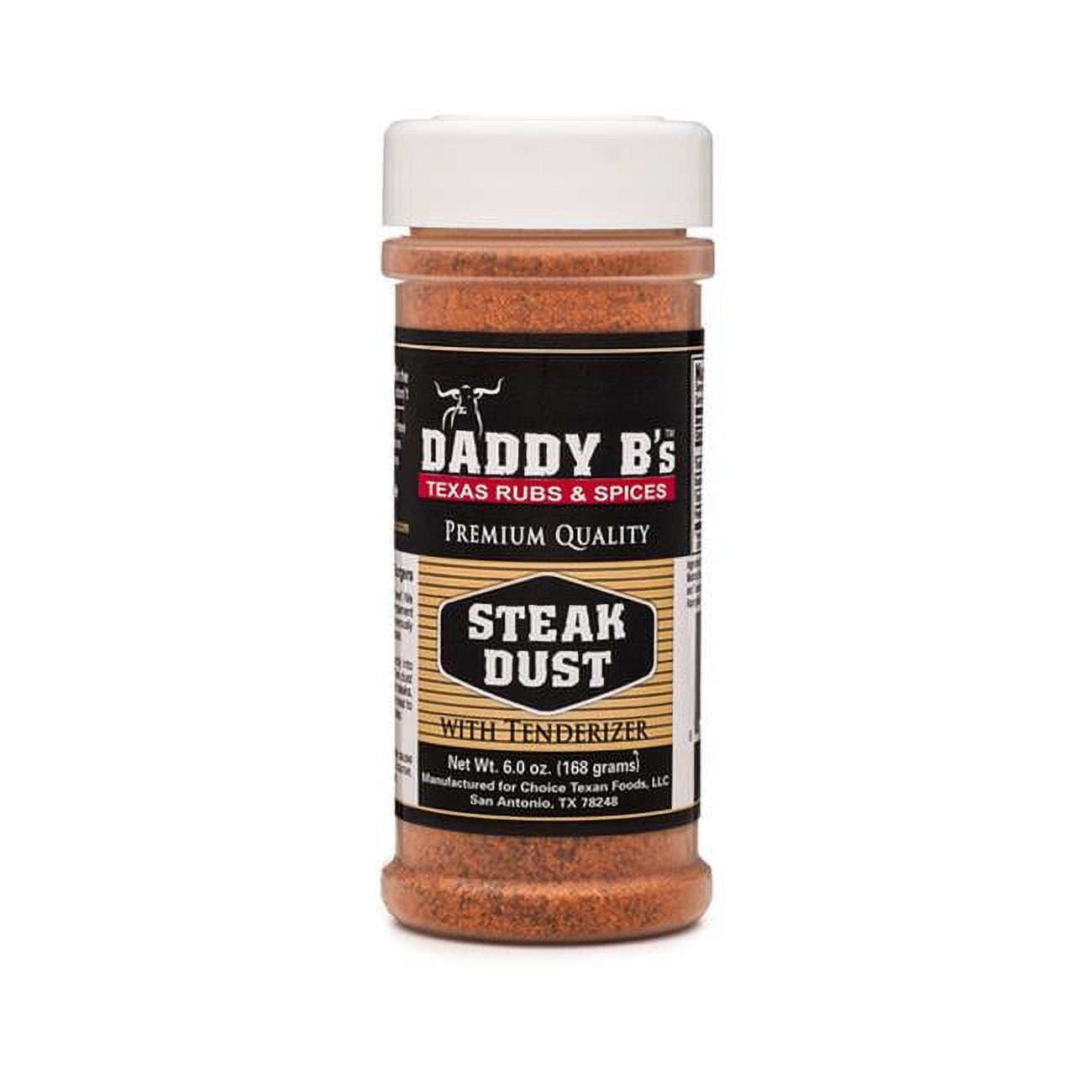 Daddy Bs Steak Dust 6.0 oz, 6 pack - Walmart.com