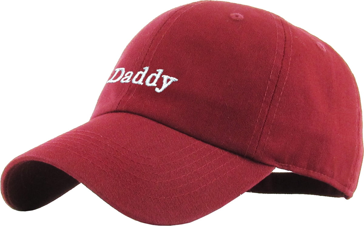 Daddy Dad Hat Cotton Adjustable Baseball Cap - Walmart.com