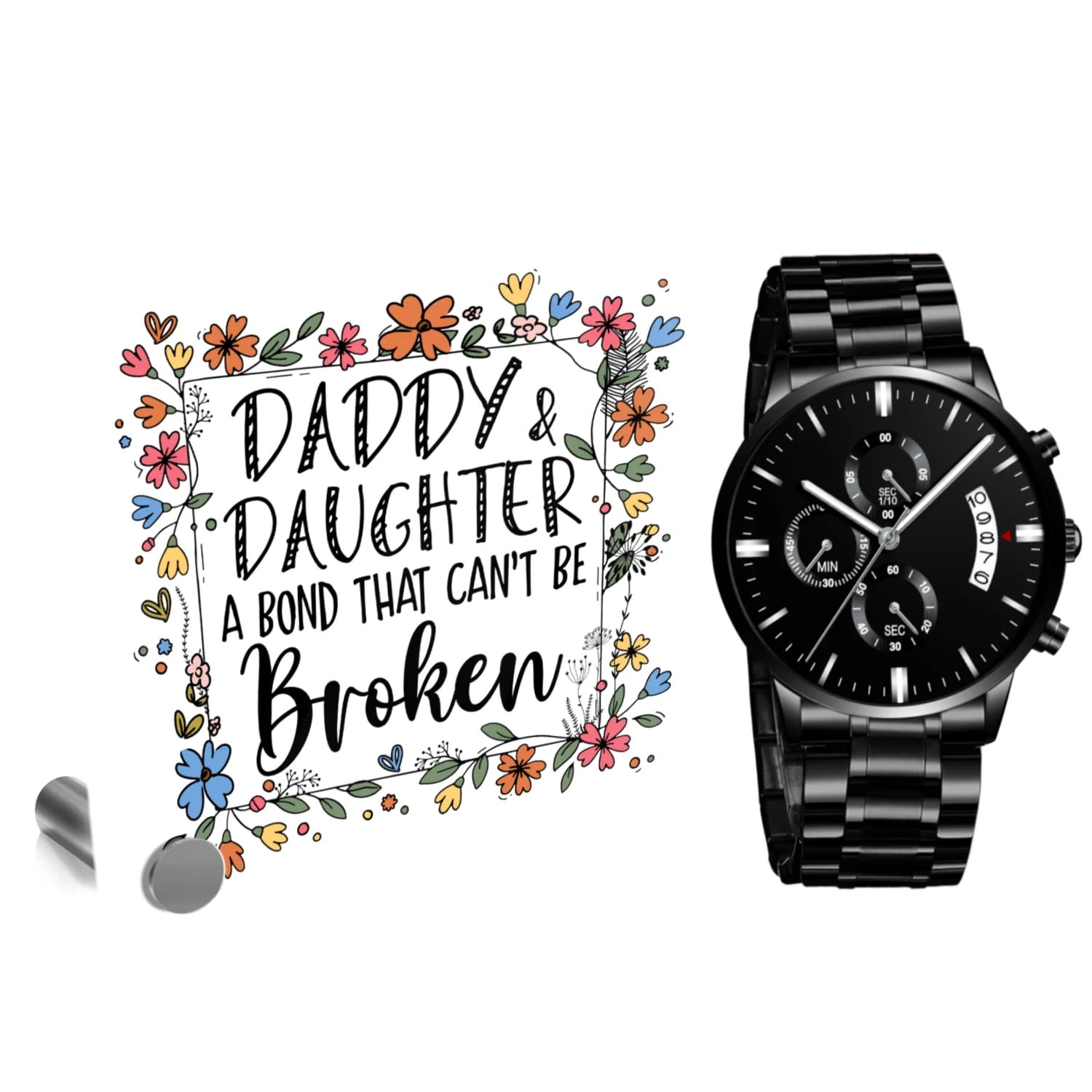 Daddy Daughter: A Bond That Can't Be Broken" Watch and Lumenglass ...