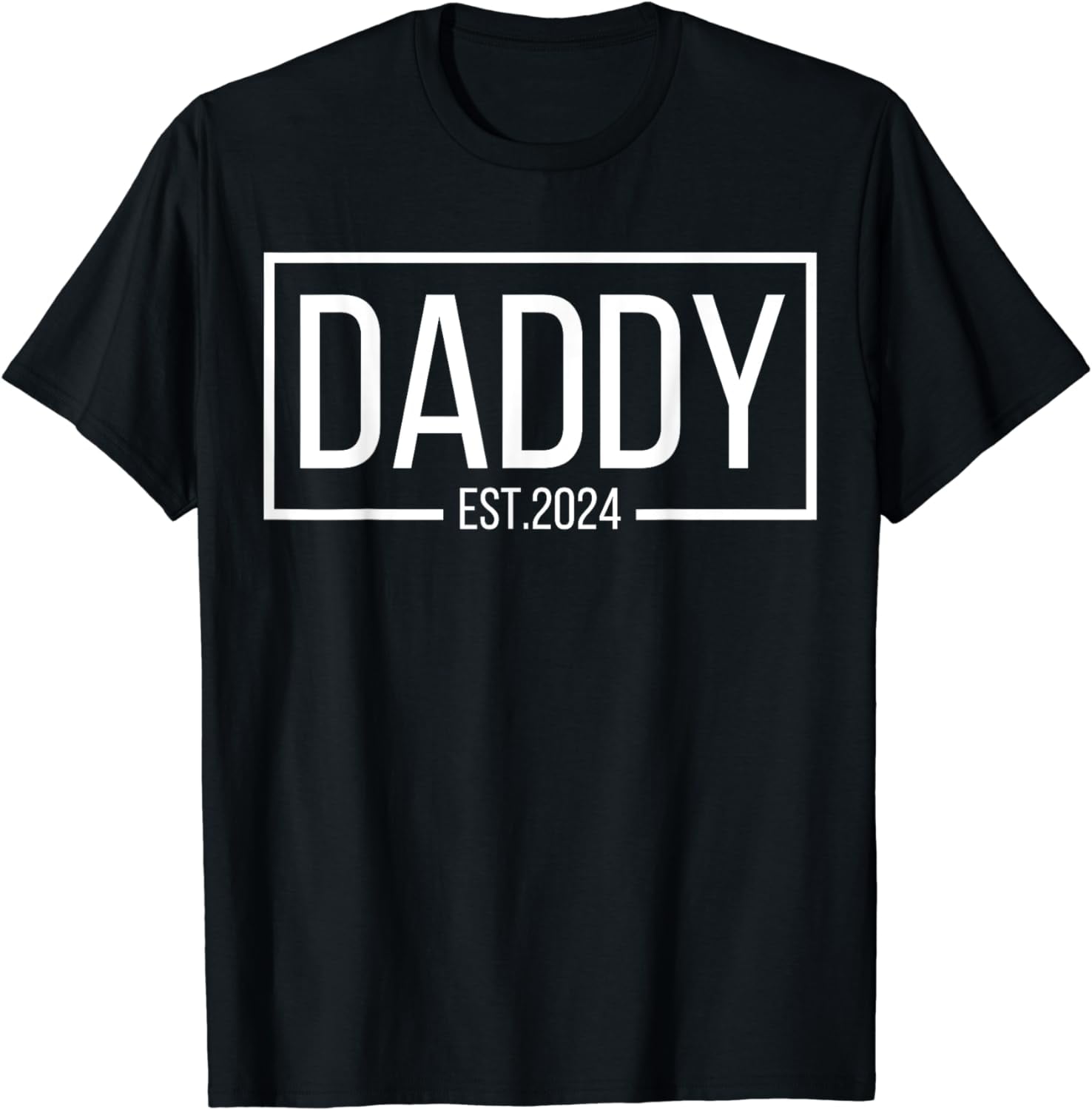 Daddy Est. 2024 Expect Baby 2024, Proud Father 2024 New Dadd T-Shirt ...