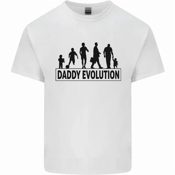 Daddy Evolution Fathers Day Mens Womens T-Shirt - Walmart.com