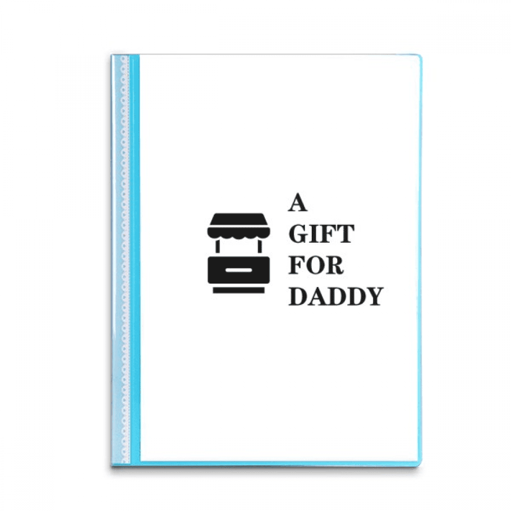 Daddy Father Thanks Art Deco Fashion Book Sheet Protectors Portfolio ...
