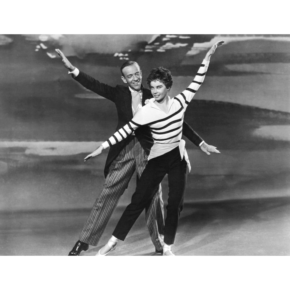 Daddy Long Legs From Left: Fred Astaire Leslie Caron 1955 Tm ...
