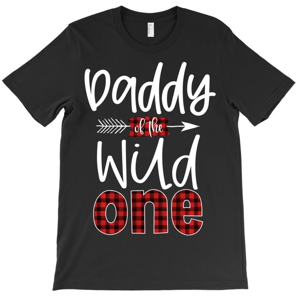 Daddy Of The Wild One Buffalo Plaid Lumberjack 1st Birthday Themed ...