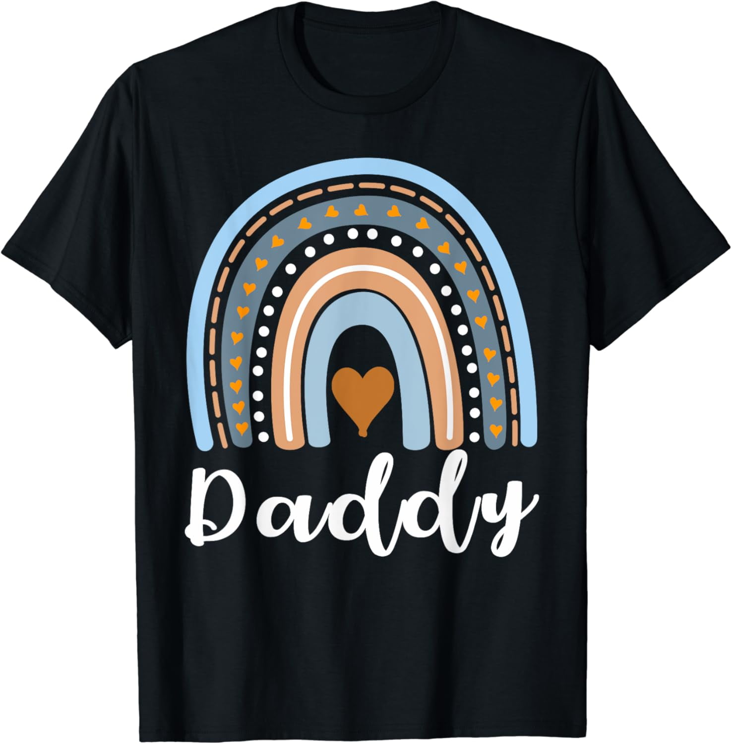 Daddy Rainbow, Boho Rainbow Daddy, Cool Dad Family Matching Funny ...