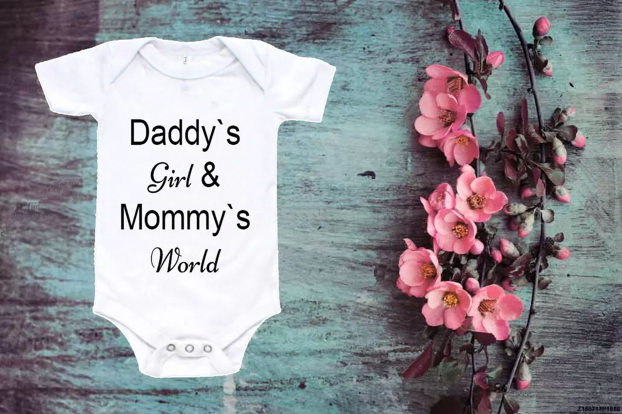 Daddy'S Girl Mommy'S World Baby Vest Cute Baby Vest Cool Romper Toddler ...
