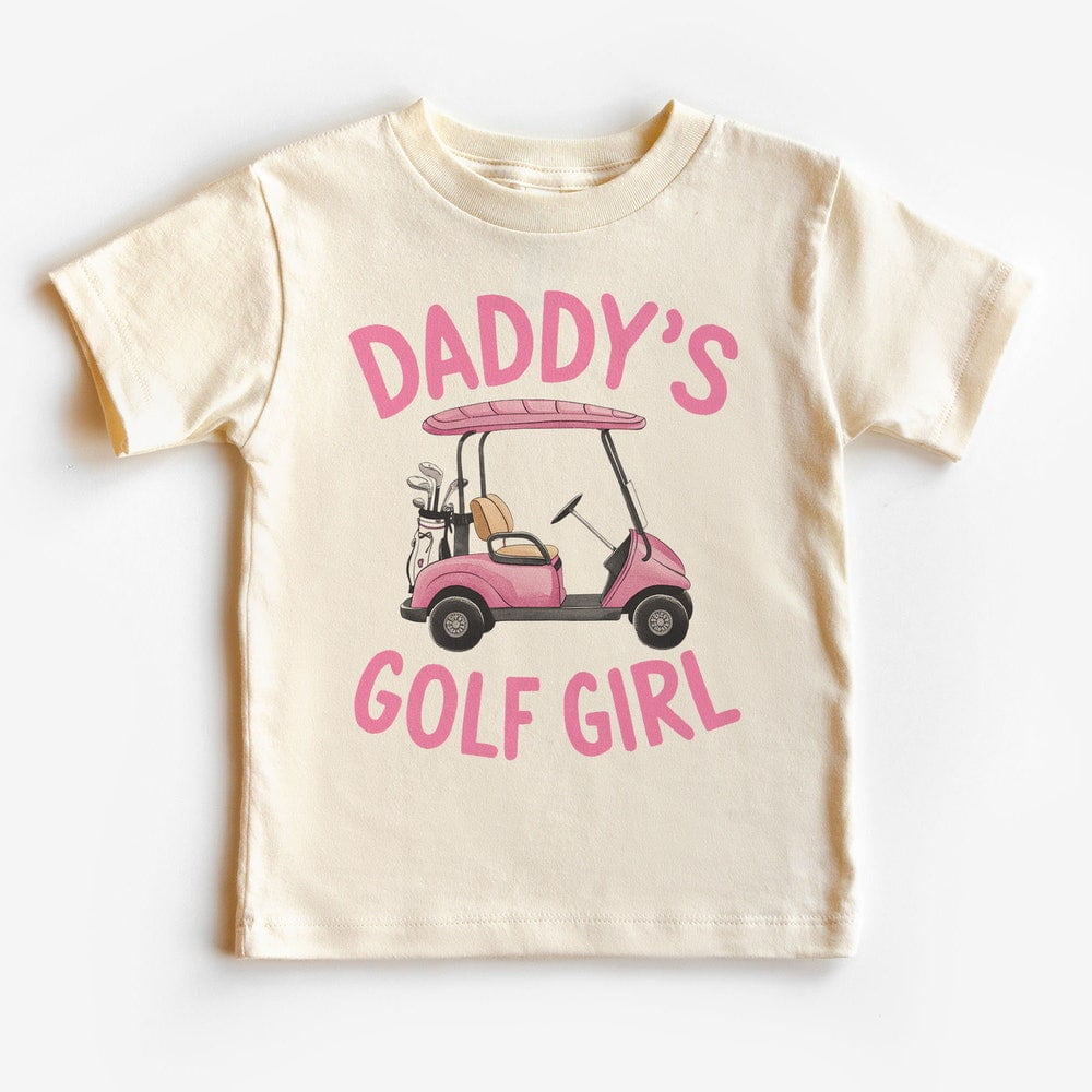 Daddy'S Golf Girl Shirt - Father Daughter Pink Golfing T-Shirt - Dad ...