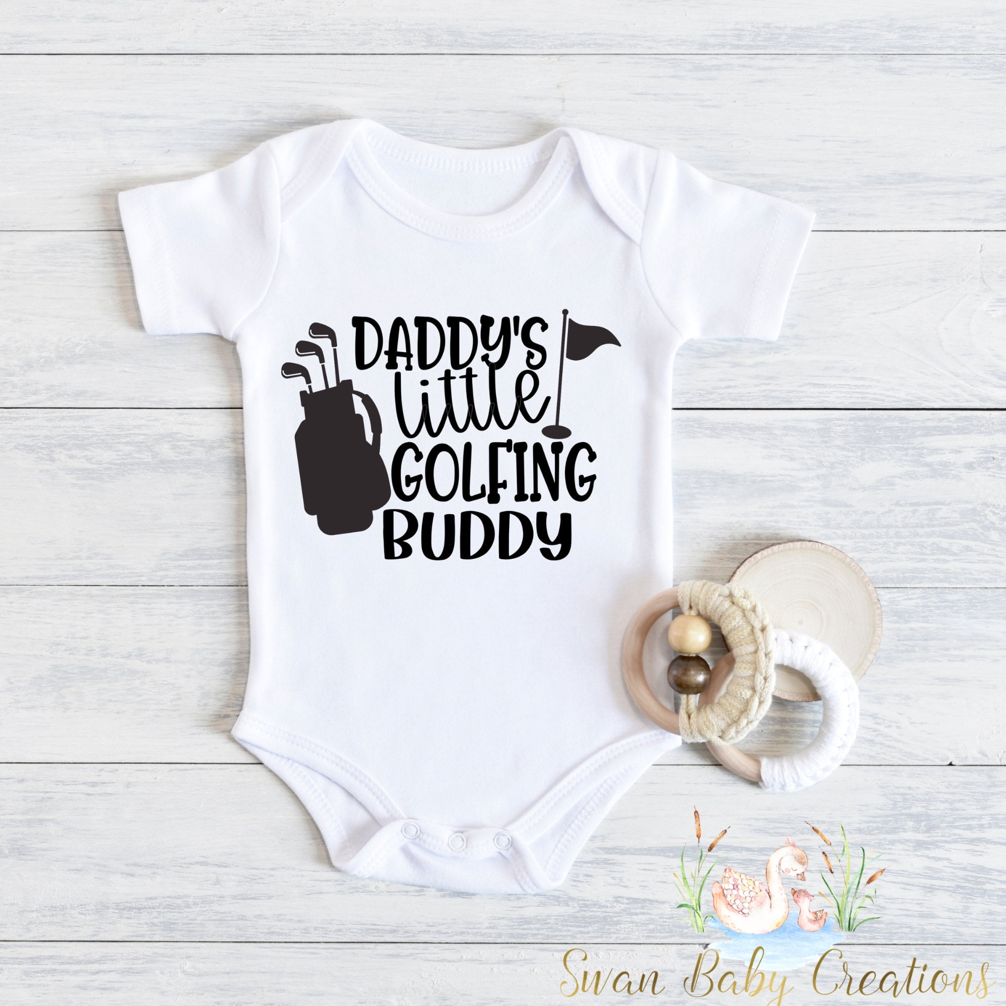 Daddy'S Little Golfing Buddy Outfit, Daddy'S Buddy , Future Golfing ...