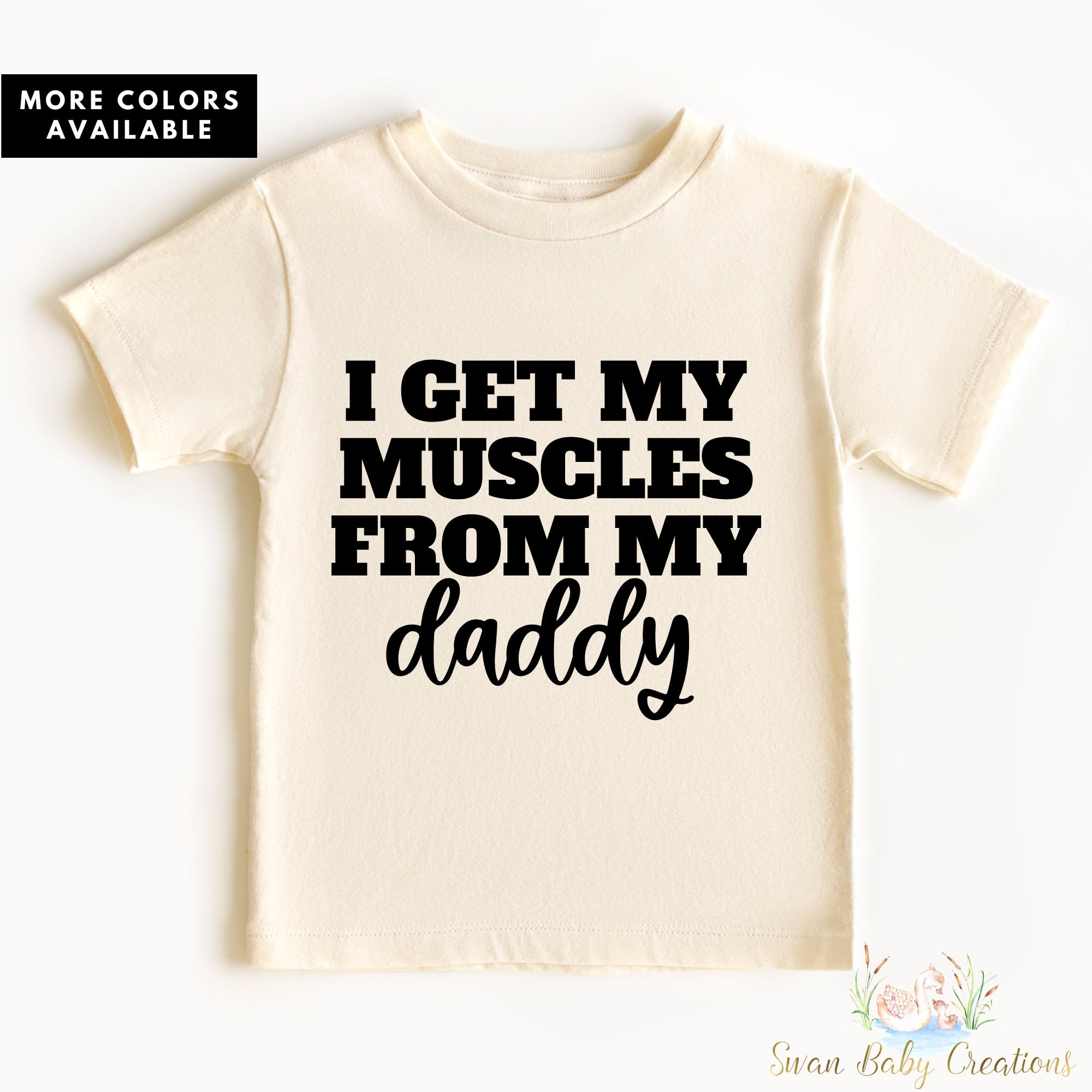 Daddy'S Little Kettlebell Toddler Shirt, Fitness Baby, Workout Dad ...